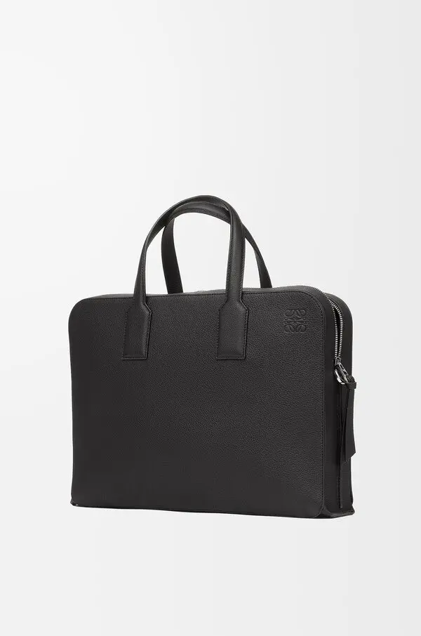 Loewe Luxury Goya Thin Briefcase - Black