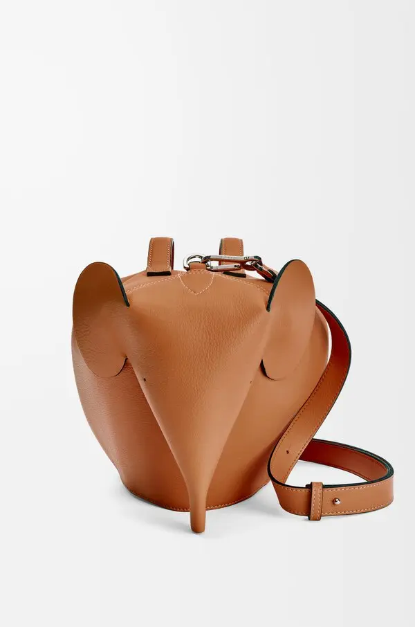 Loewe Large Elephant Bag - Tan