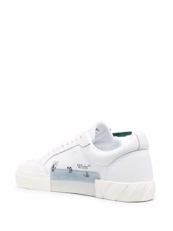 Off-White Vulcanized Low-top Sneakers - White