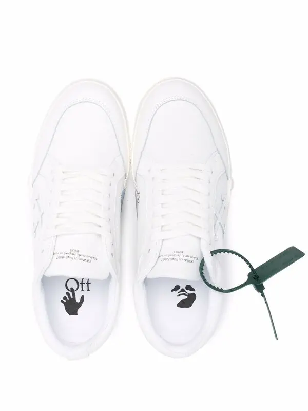 Off-White Vulcanized Low-top Sneakers - White