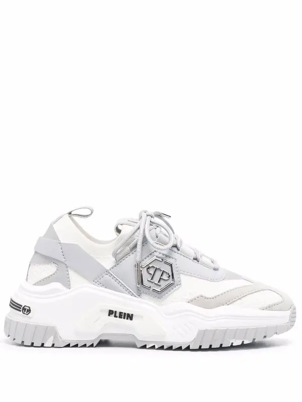 Philipp Plein Predator Low-top Sneakers - Grey