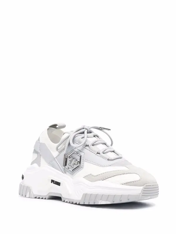 Philipp Plein Predator Low-top Sneakers - Grey