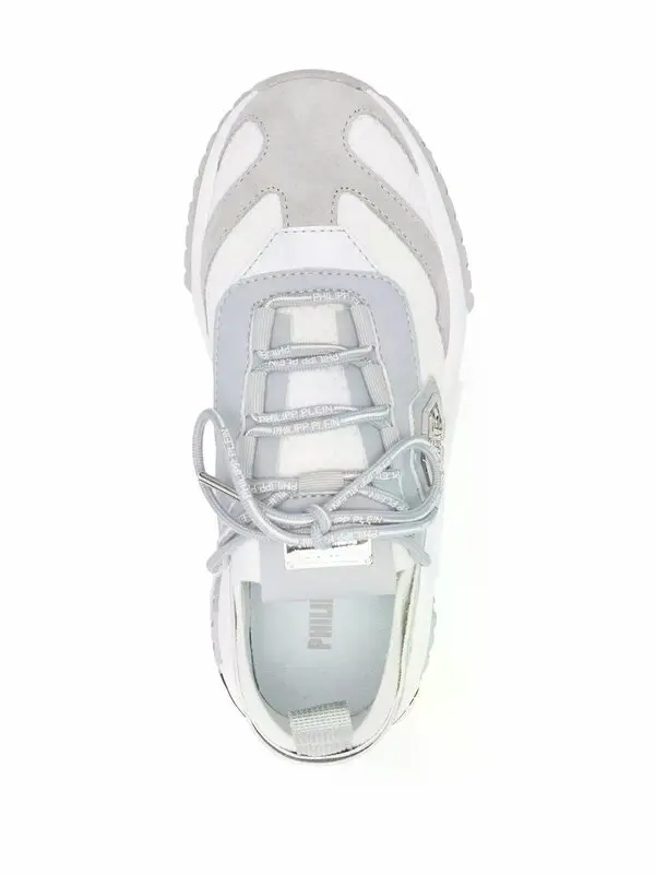 Philipp Plein Predator Trainer Sneakers - Grey