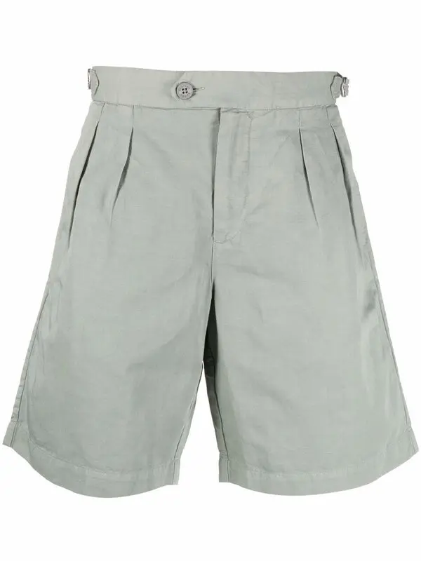 Orlebar Brown Pleated Straight-leg Shorts