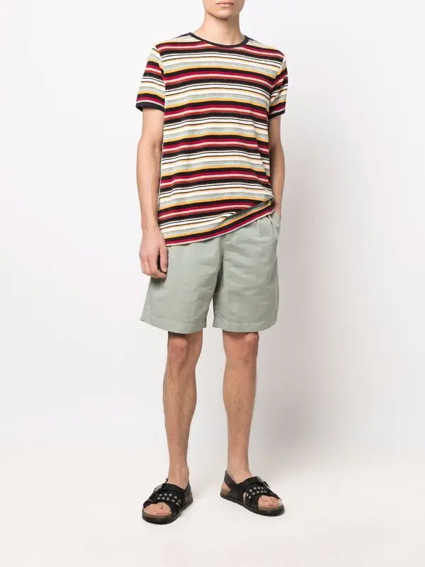 Orlebar Brown Pleated Straight-leg Shorts