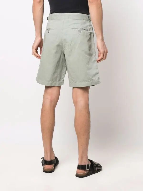 Orlebar Brown Pleated Straight-leg Shorts