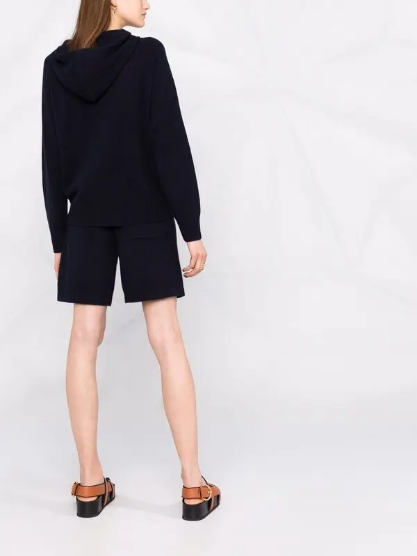 P.a.r.o.s.h Knitted Drawstring Waist Shorts - Blue