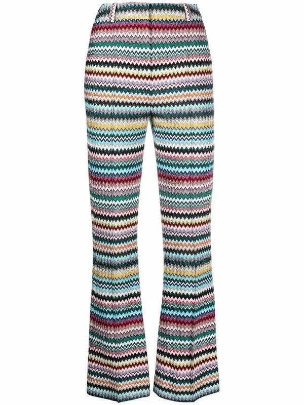 Missoni Knit Flared Trousers