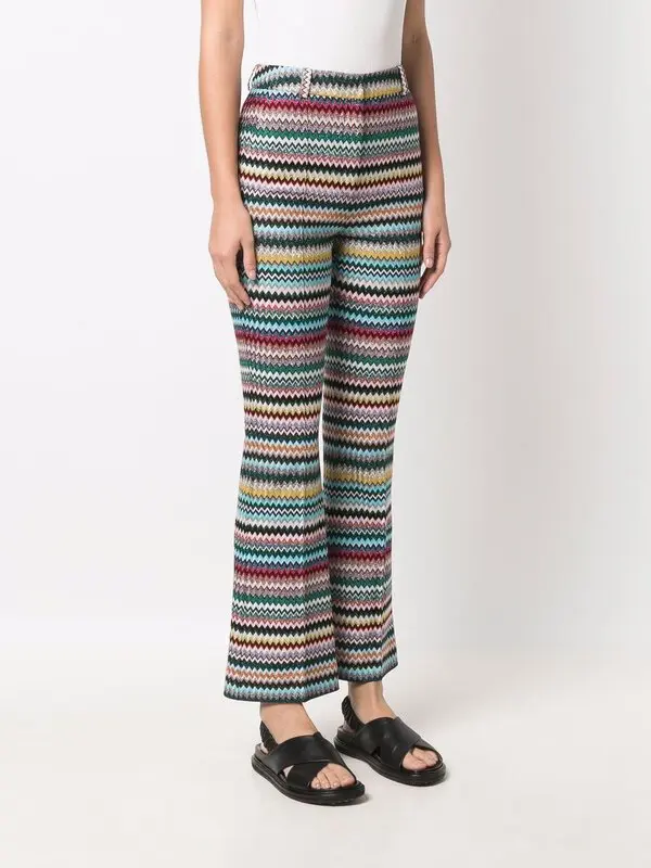 Missoni Knit Flared Trousers