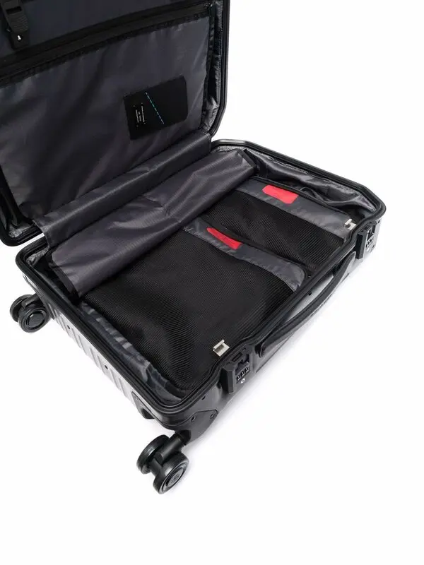 PIQUADRO Rigid Cabin Suitcase - Black