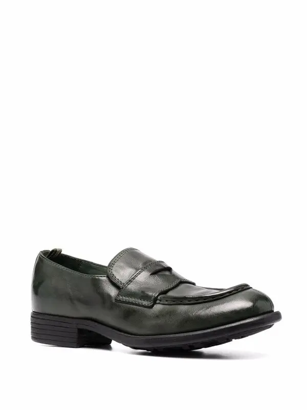 Officine Creative High-shine Leather Loafers