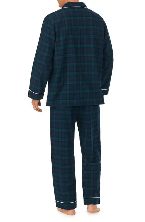 LANZ OF SALZBURG Plaid Flannel Pajamas