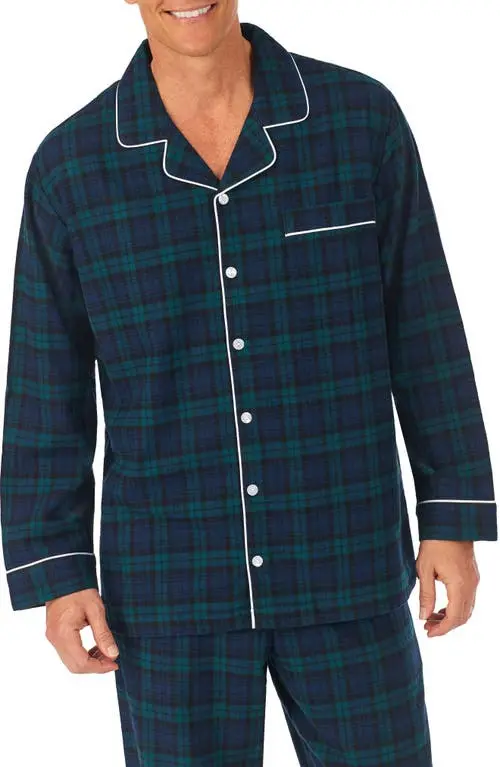 LANZ OF SALZBURG Plaid Flannel Pajamas