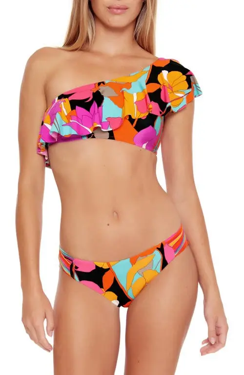 Trina Turk Gemini One-shoulder Bikini Top