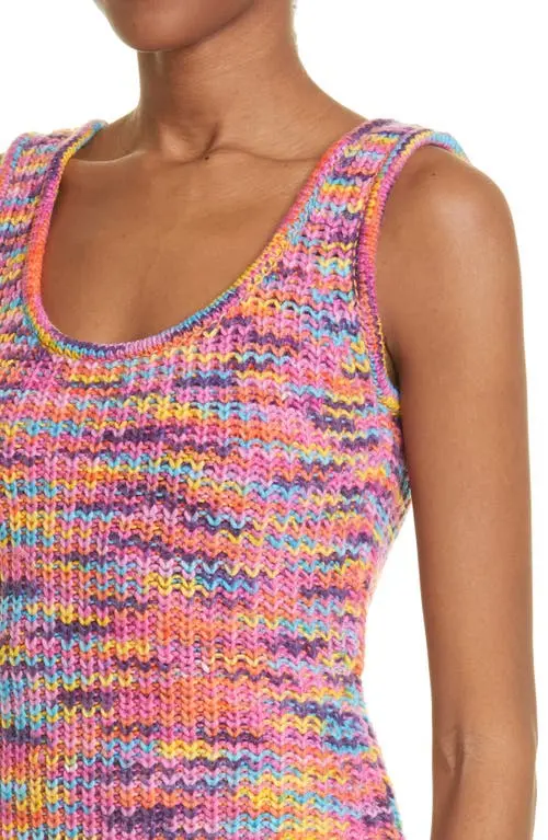 Staud Sleeveless Knit Minidress