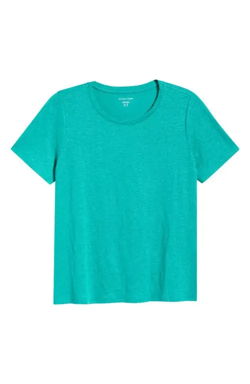 Eileen Fisher Organic Linen Crewneck T-shirt - Sstar