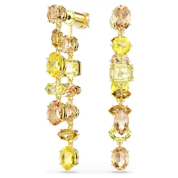 SWAROVSKI Gema Drop Earrings - Yellow