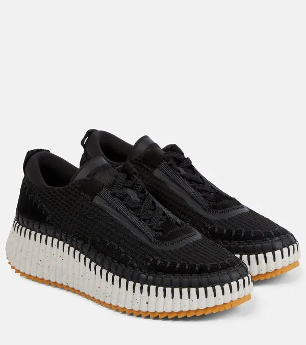 Chloé Nama Sneakers - Black