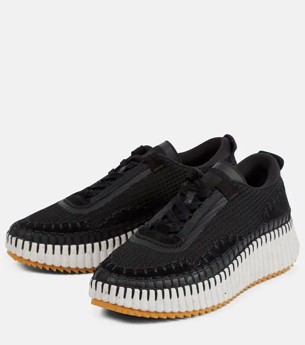 Chloé Nama Sneakers - Black