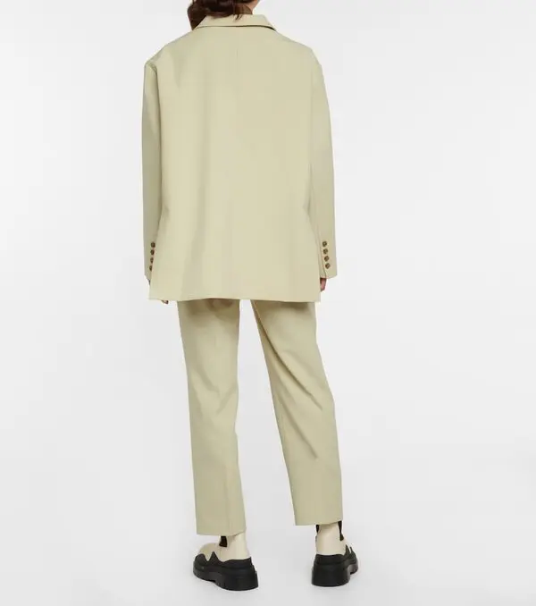 THE FRANKIE SHOP Bea Twill Blazer
