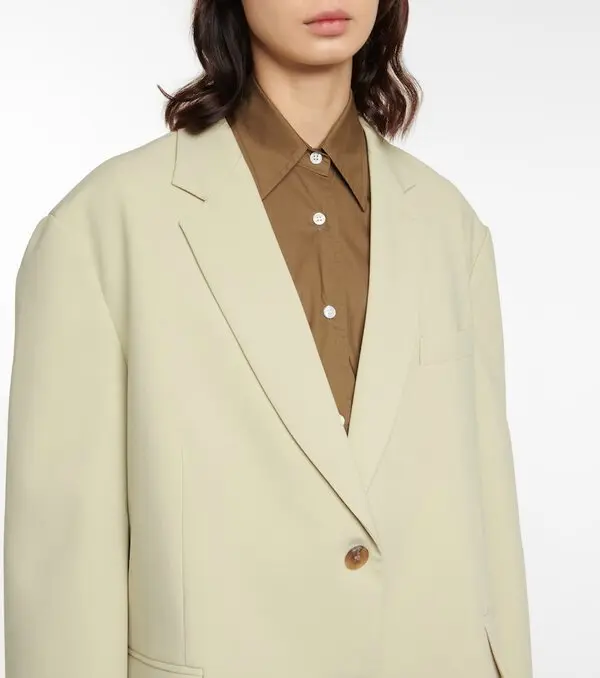THE FRANKIE SHOP Bea Twill Blazer