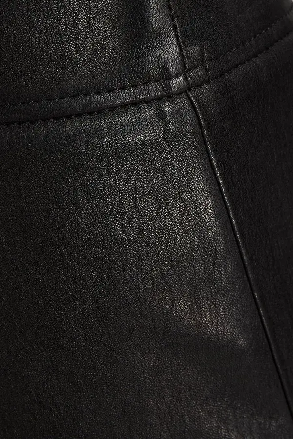 Roberto Cavalli Leather Skinny Pants