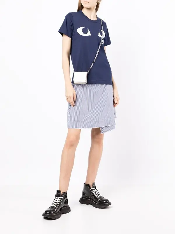 Play Comme Des Garcon Eye-print T-shirt