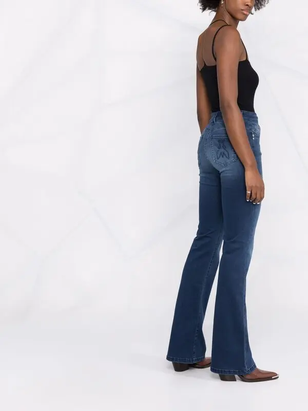 Patrizia Pepe High-waisted Bootcut Jeans