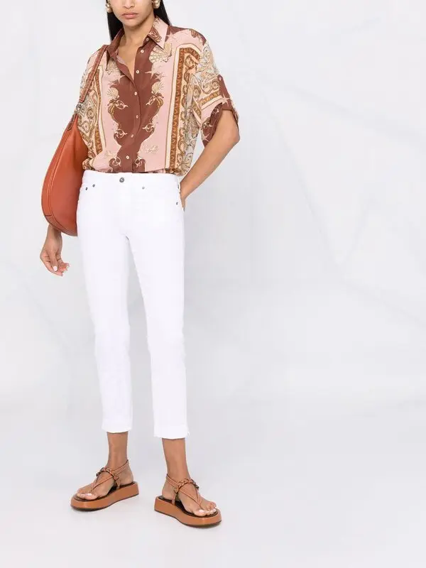 DONDUP Cropped Denim Jeans