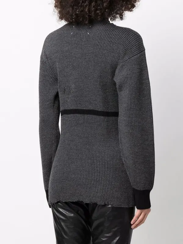 MAISON MARGIELA Ribbed-knit Jumper