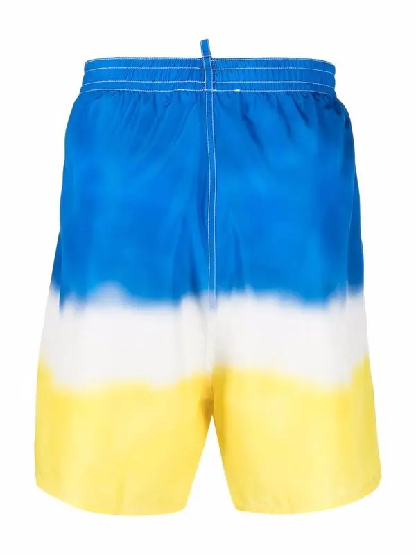 Dsquared2 Spray-paint Print Swim Shorts