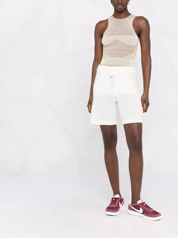 P.a.r.o.s.h Knitted Shorts - White