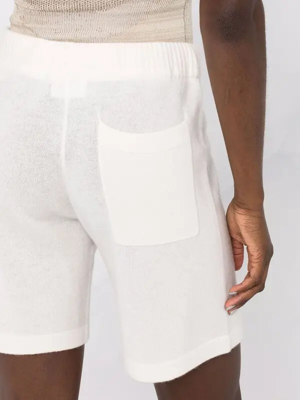 P.a.r.o.s.h Knitted Shorts - White