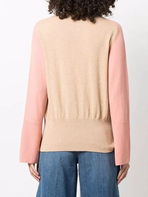 Stella McCartney Logo-strap Panelled Cardigan