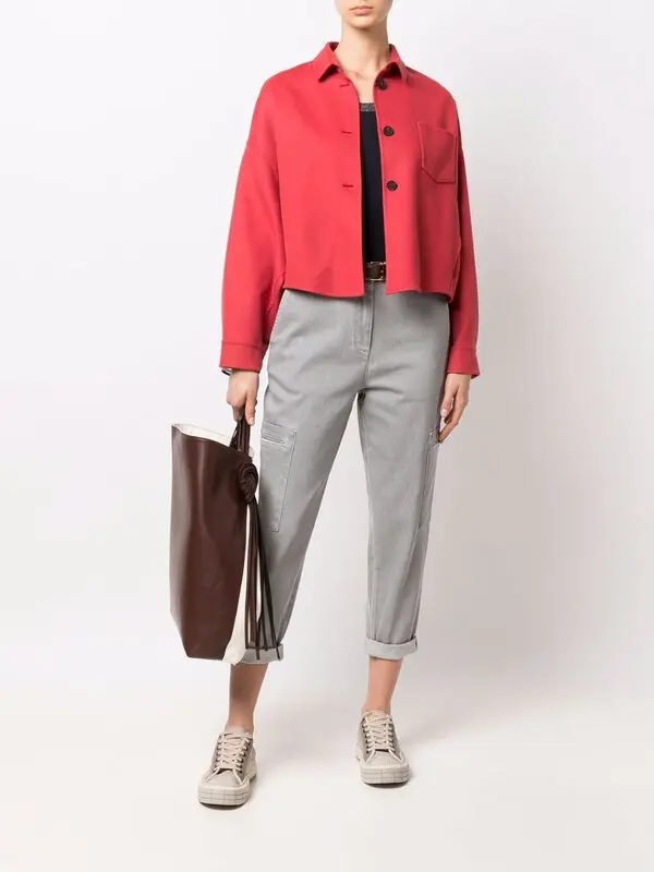 Fabiana Filippi Drop-shoulder Buttoned Shirt