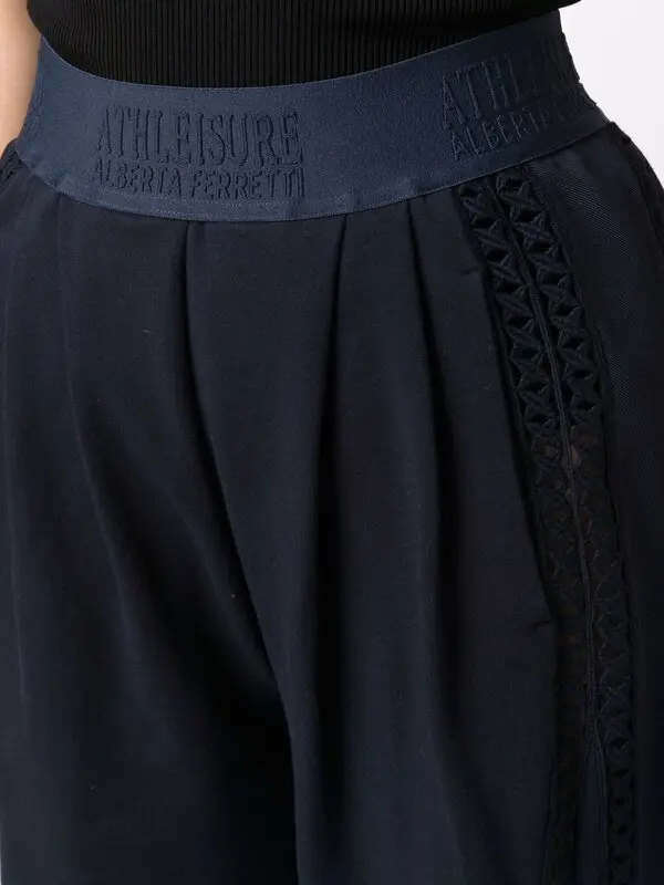Alberta Ferretti Cut-out Detail Shorts
