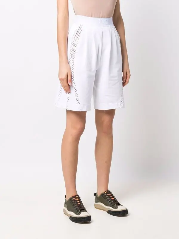 Alberta Ferretti Cut-out Detail Shorts
