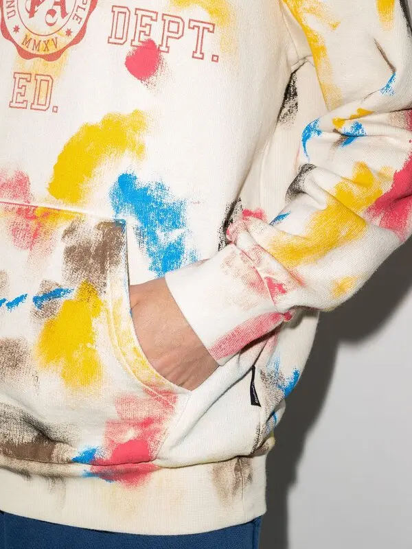 Palm Angels Painted College Hoodie