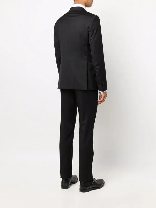 Tagliatore Fitted Double-breasted Suit