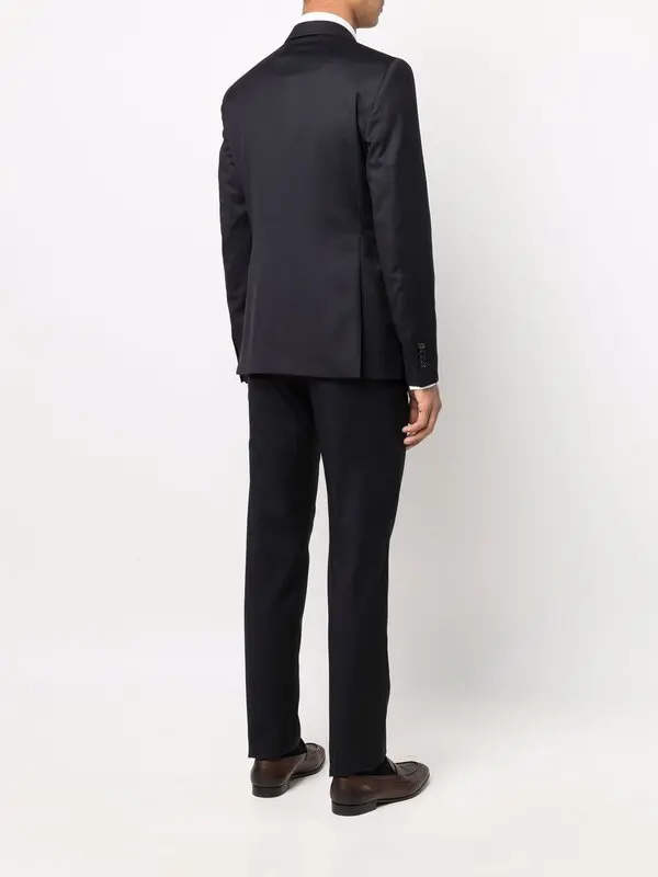 Tagliatore Fitted Double-breasted Suit