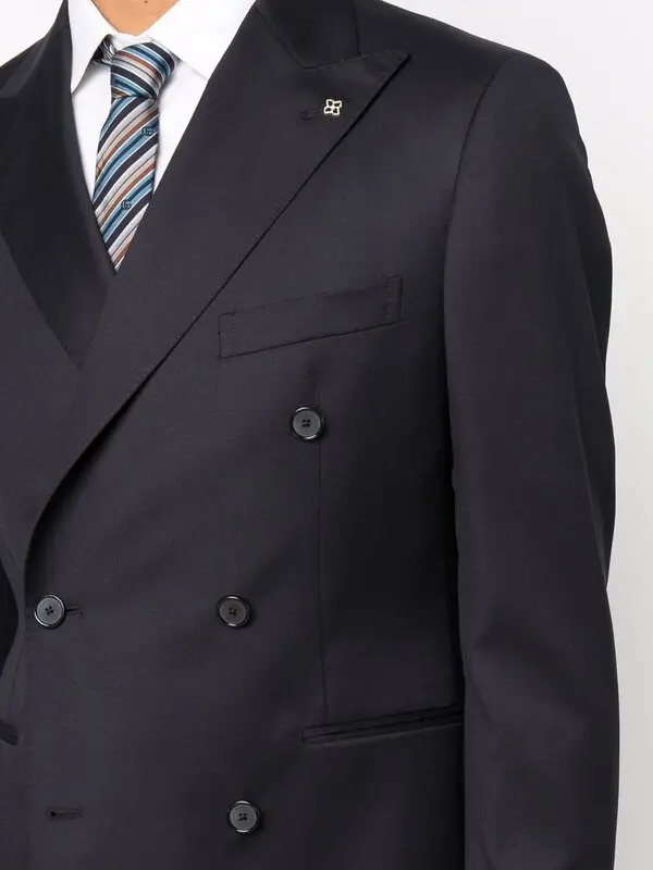 Tagliatore Fitted Double-breasted Suit