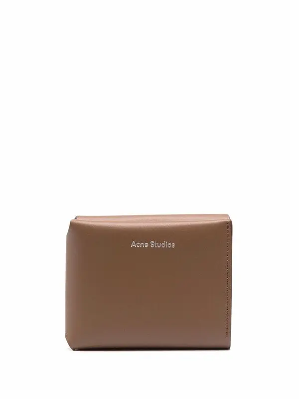 Acne Studios Grained-effect Trifold Wallet