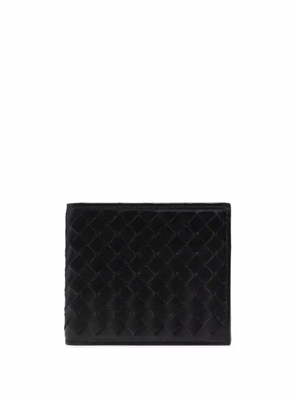 Officine Creative Boudin 123 Interwoven Wallet - Black