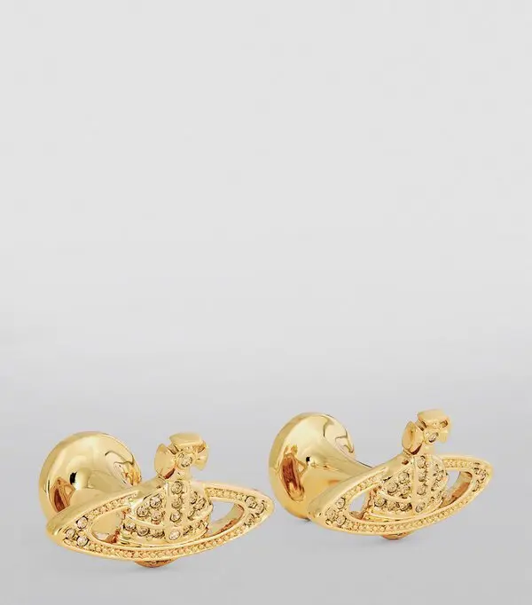 VIVIENNE WESTWOOD Mini Bas Relief Orb Cufflinks - Gold