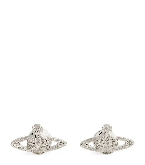 VIVIENNE WESTWOOD Mini Bas Relief Orb Cufflinks - Silver