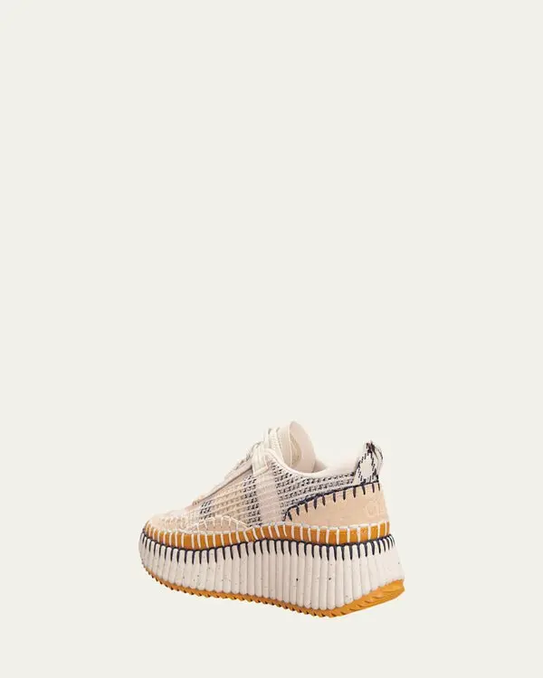 Chloé Nama Walking Sneakers - Biscotti Beige