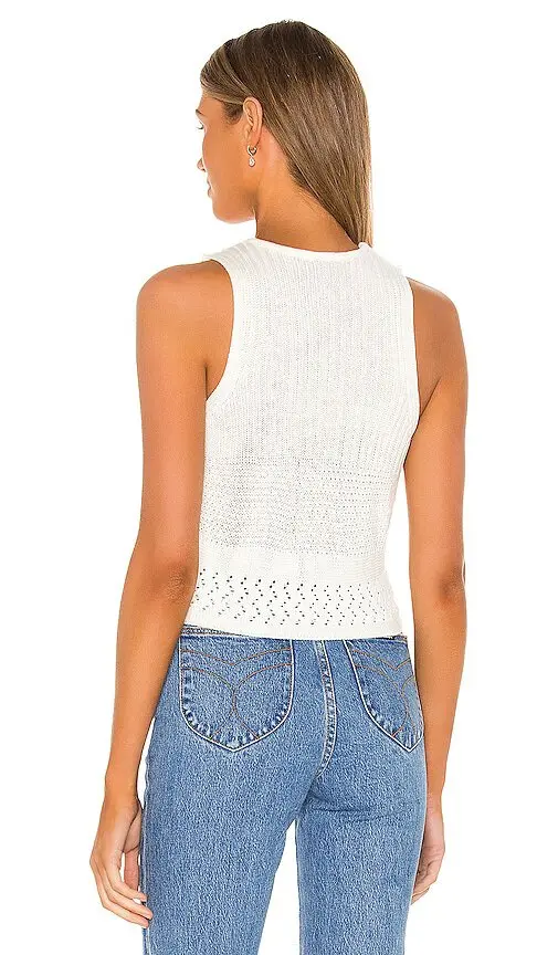 MORE TO COME Khloe Ruched Knit Top