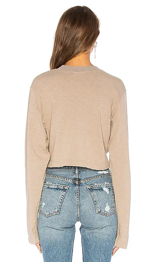 Cotton Citizen Tokyo Crop Shirt - Cappuccino