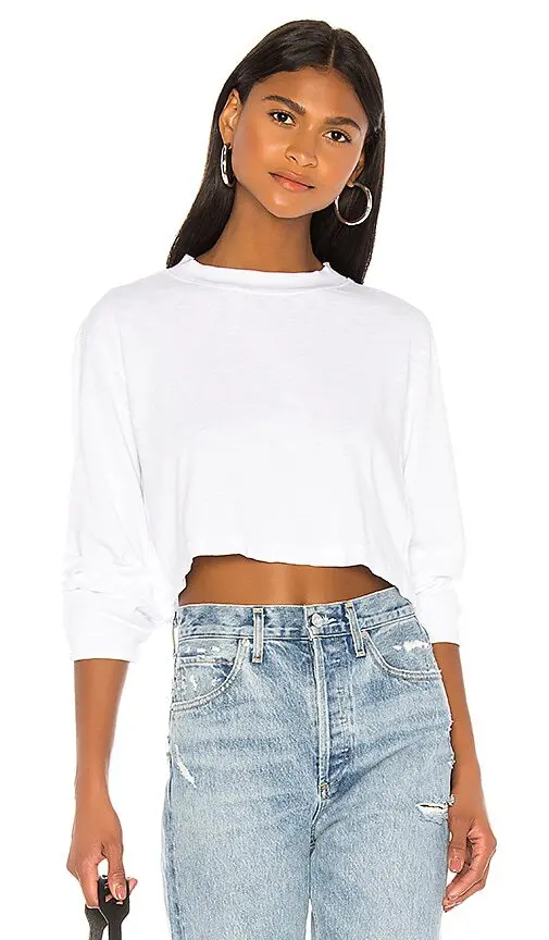 Cotton Citizen Tokyo Crop Shirt - White