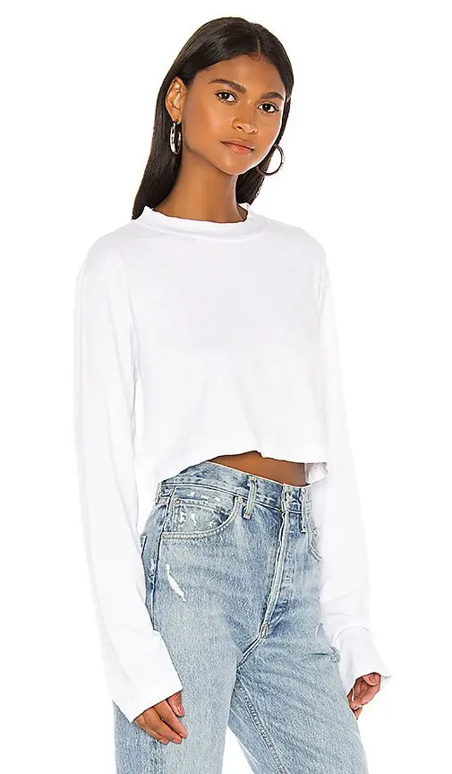 Cotton Citizen Tokyo Crop Shirt - White